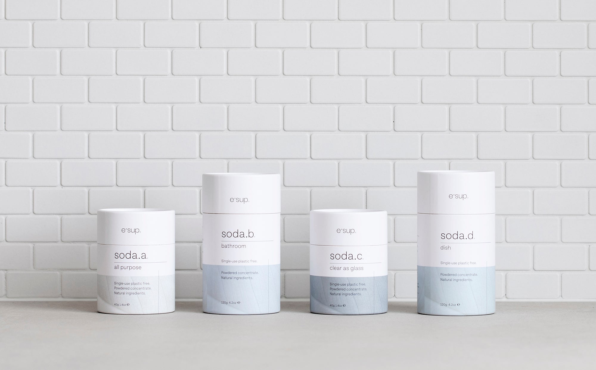 THE SODA RANGE - e.sup